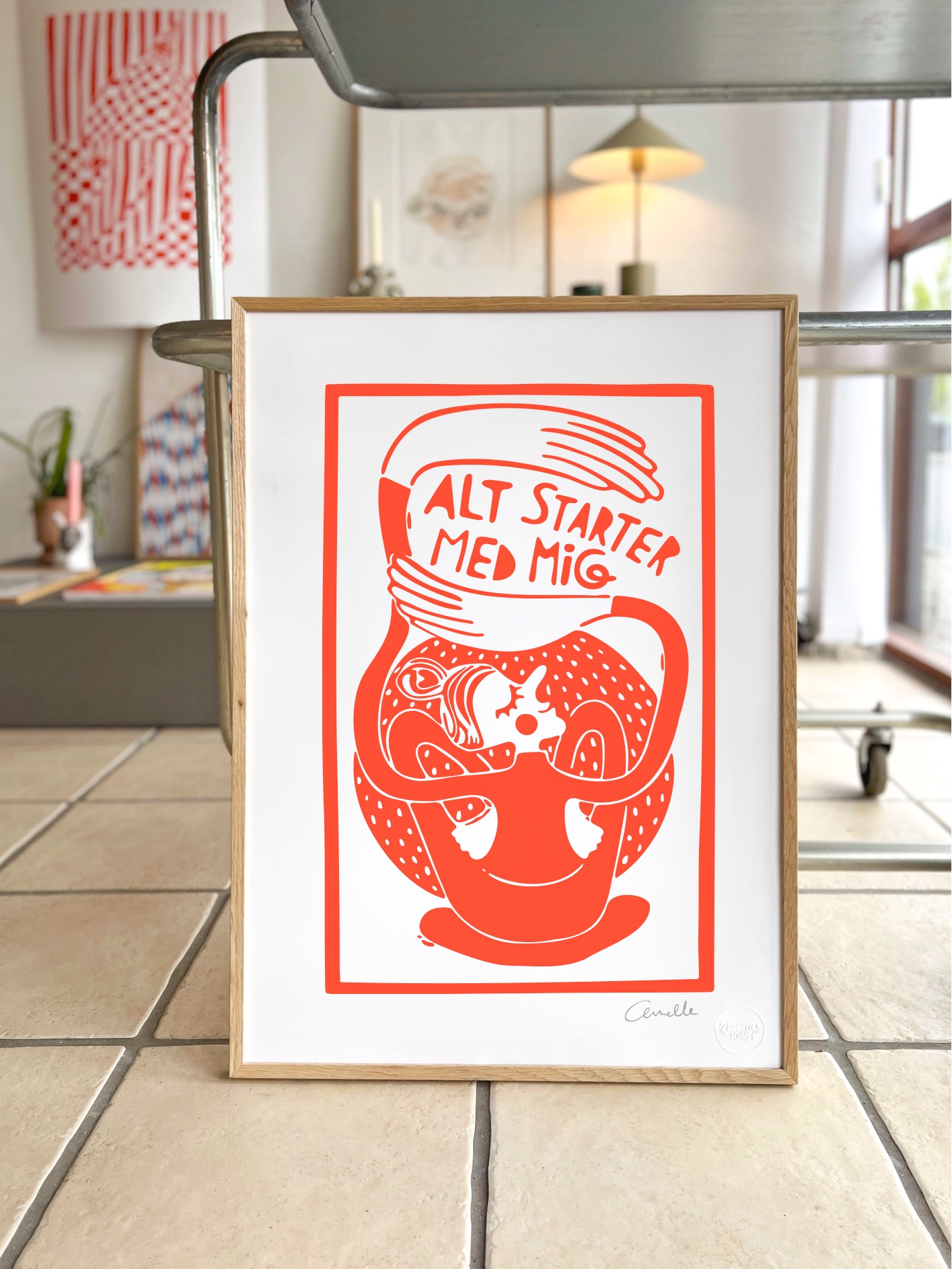 Alt starter med mig - zimmerlundkunst.dk